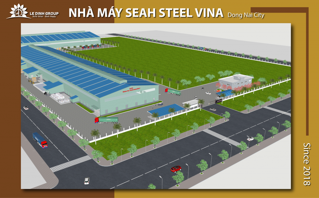 NHÀ MÁY SEAH STEEL VINA NHƠN TRẠCH( 12.2017- 06.2018 ) - Đồng Nai City ...